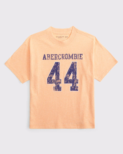 relaxed graphic logo tee – Abercrombie & Fitch Indonesia